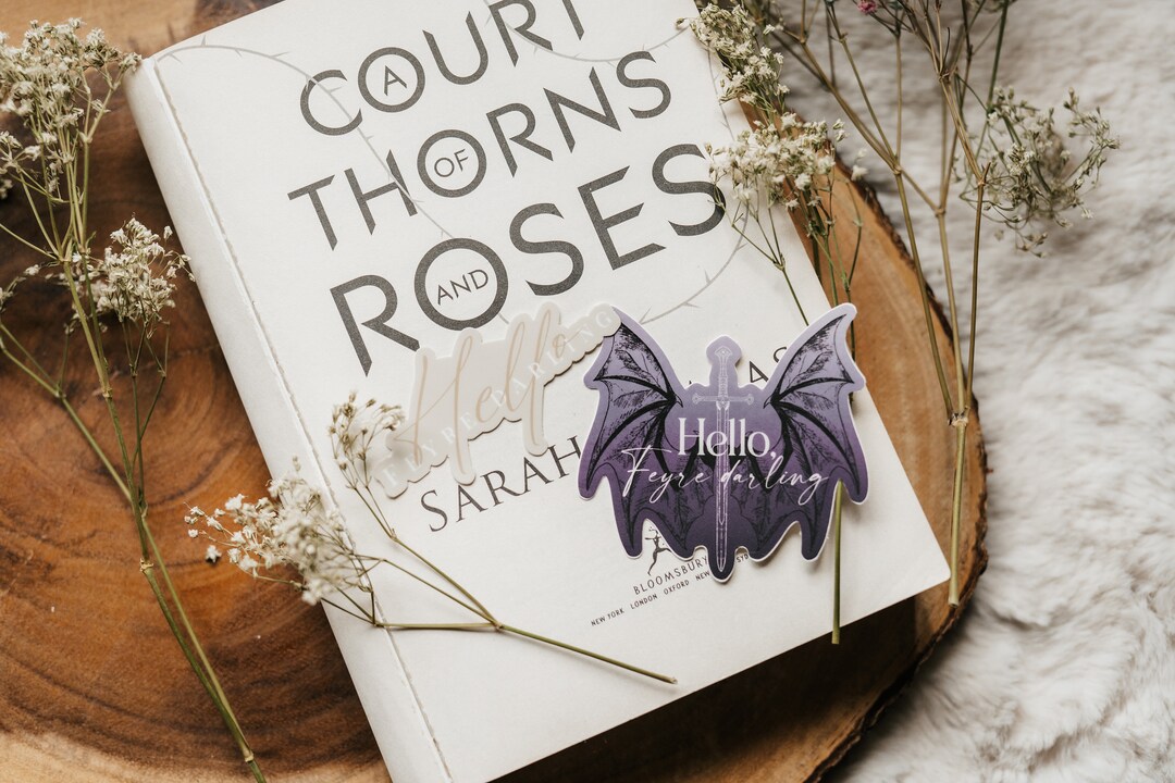 Hello Feyre Darling Sticker ACOTAR Sticker Bookish Sticker Kindle ...