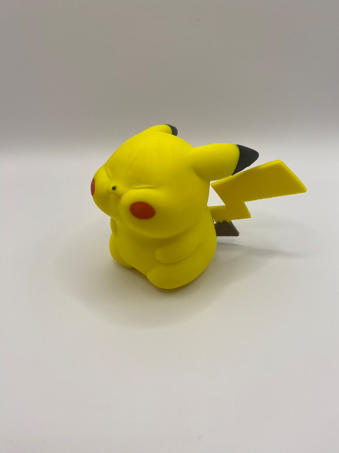 Pokemon Pikachu Fat Chubby Figurine 3D Printed - Etsy