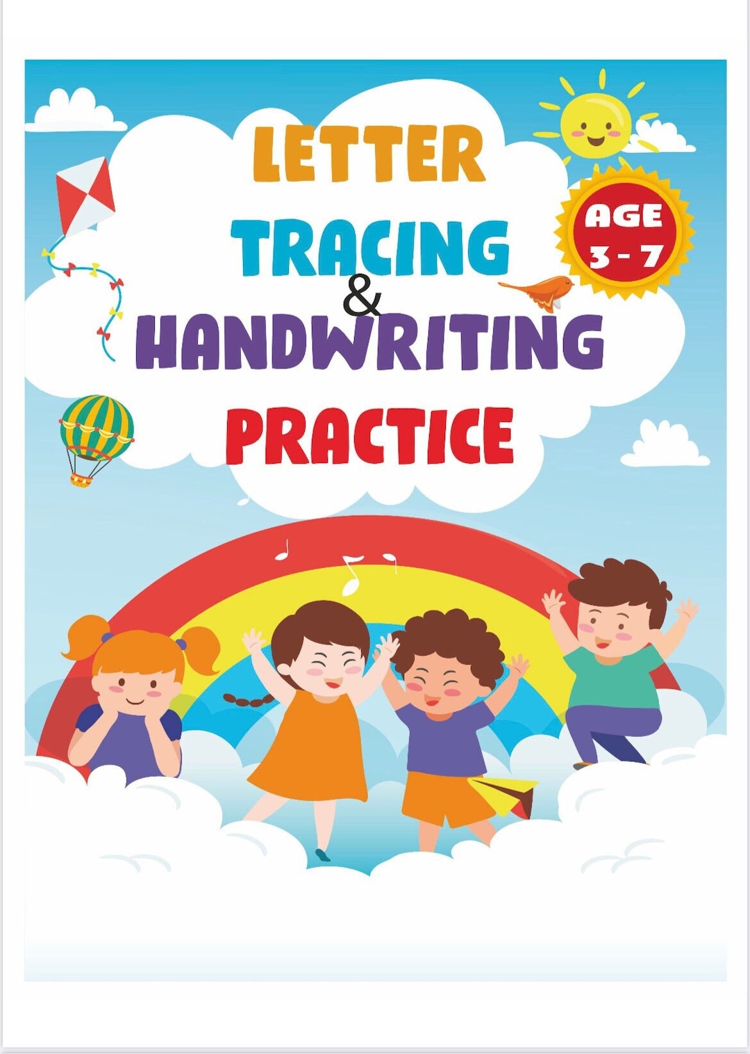 Alphabet Handwriting Practice Workbook for Kids: Preschool Writing ...