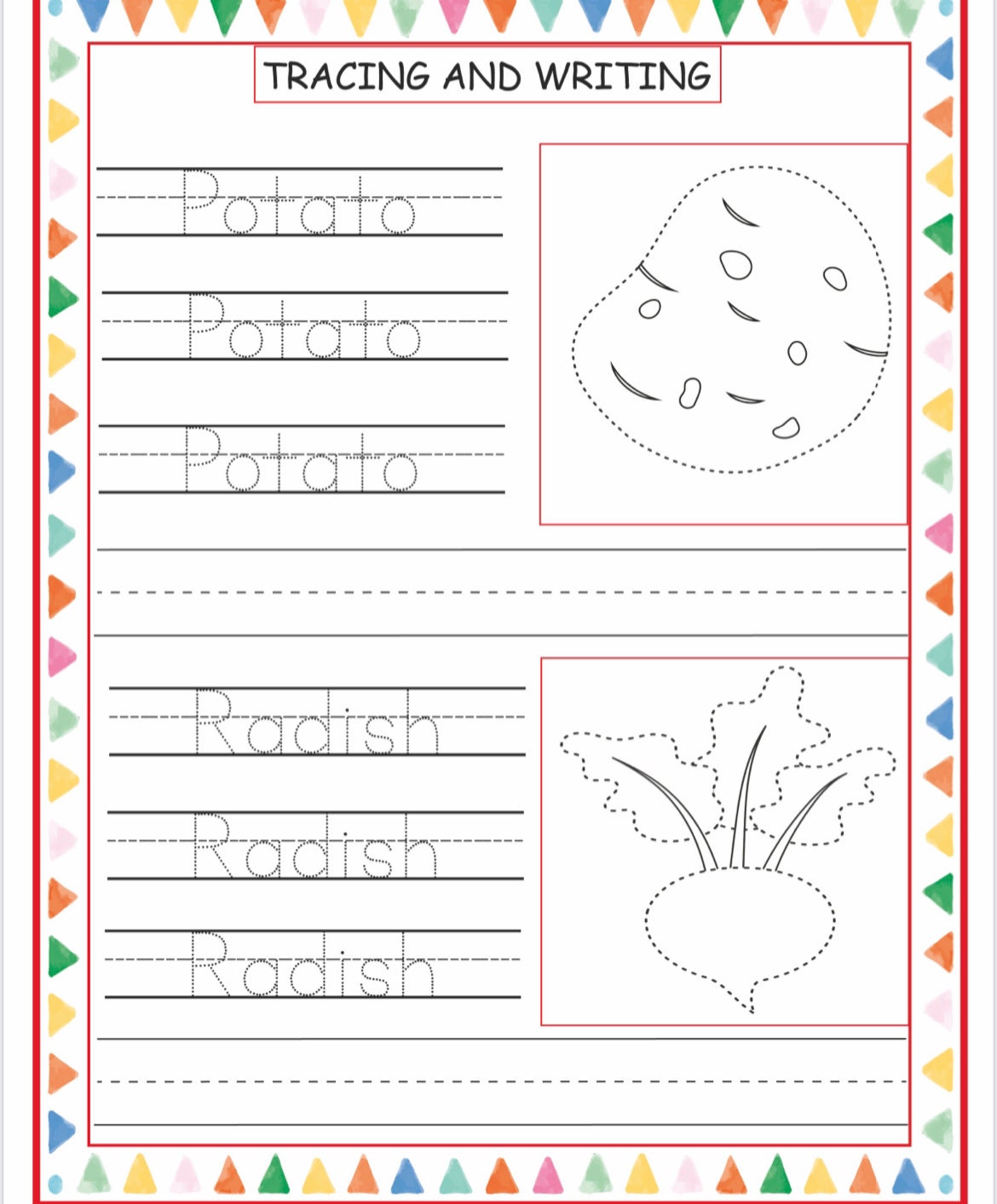 Alphabet Handwriting Practice Workbook for Kids: Preschool Writing ...