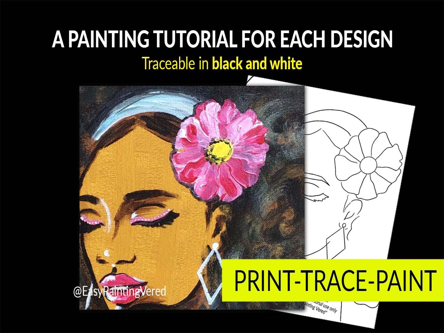 Traceable Patterns For Painting