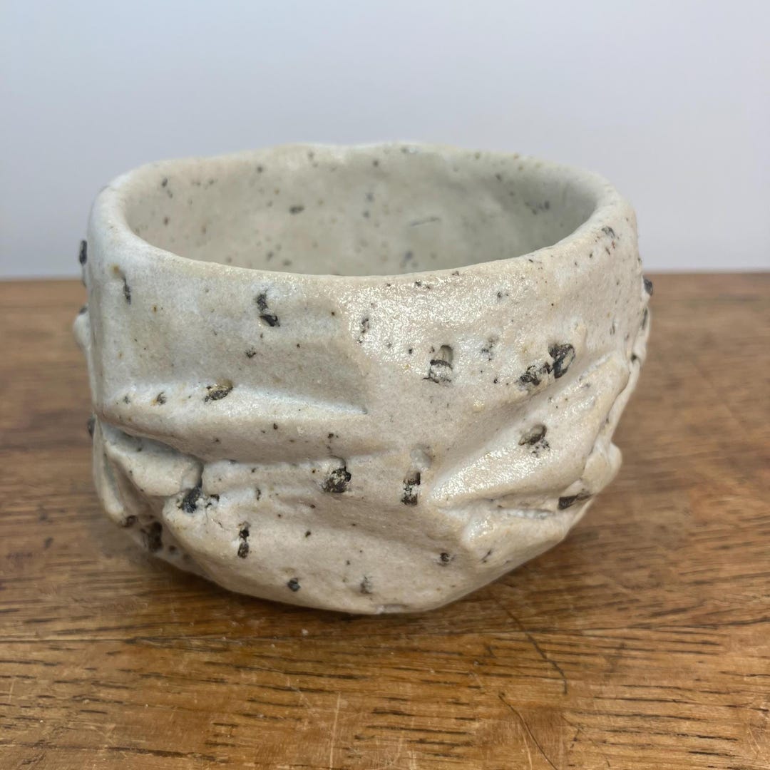 Hand Carved Kurinuki Yunomi Cup: Japanese Stoneware Tea/coffee Cup - Etsy