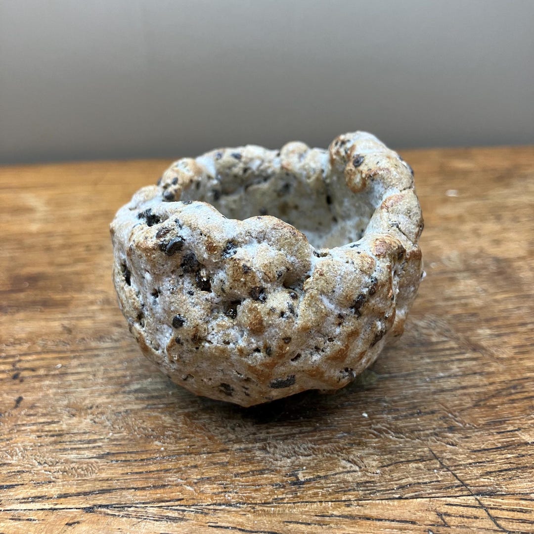 Rustic Handmade Primitive Style Cactus/succulent Planter Hand Carved ...