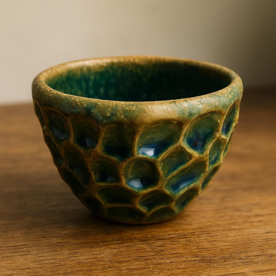 Hand Carved Kurinuki Yunomi Cup - Japanese Tea, Coffee, Sake - Etsy