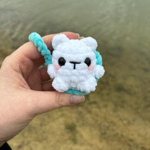 Crochet Pattern: Panda/bear on a Swing Car Hanger english - Etsy