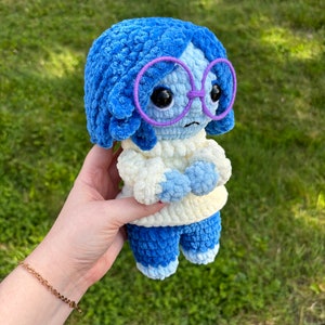 Crochet Pattern: Sadness, PDF, Amigurumi (english and French Version ...