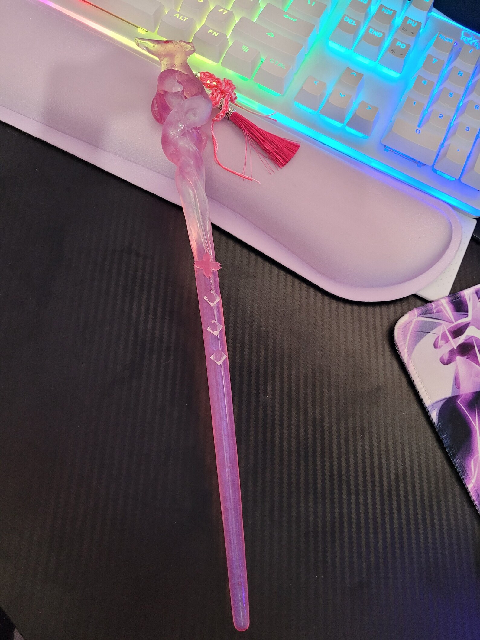 Yae Miku Inspired Magic Wand From Genshin Impact - Etsy