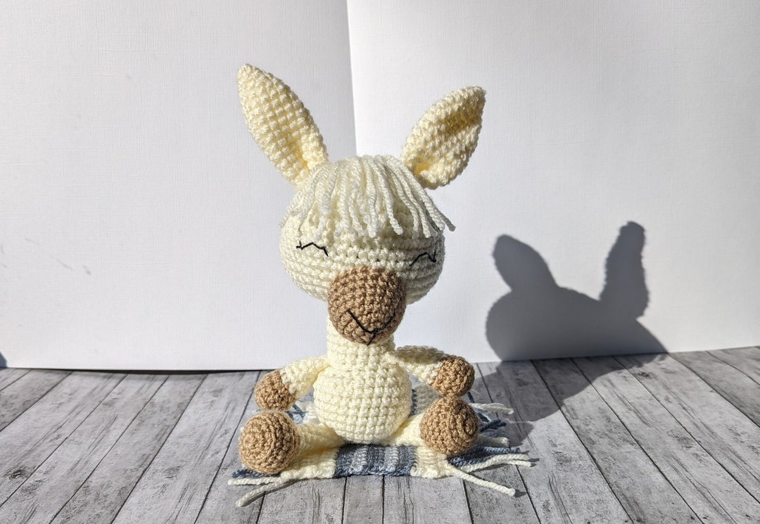 Lucy the Llama, Llama Plushie, Llama Toy, Llama Amigurumi, Llama Stuffy ...