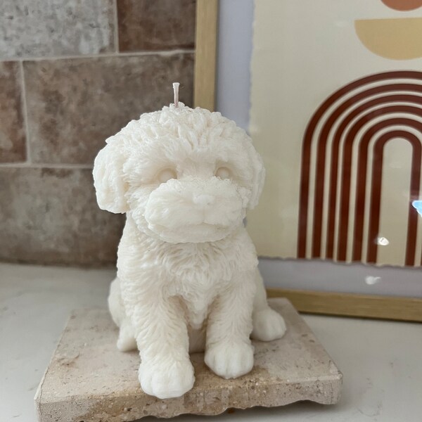 Dog Candle - Etsy