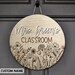 Personalized Teacher Door Sign Teacher Name Sign for Door - Etsy