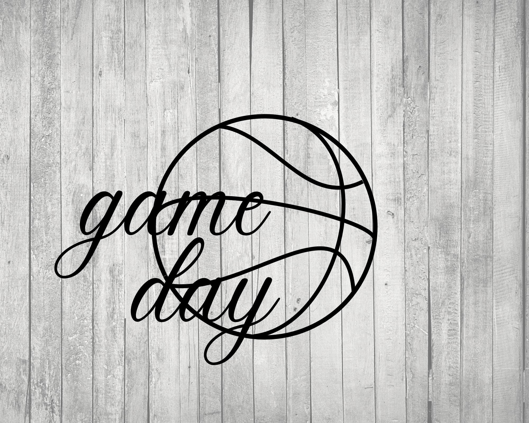Basketball Game Day Svg - Etsy