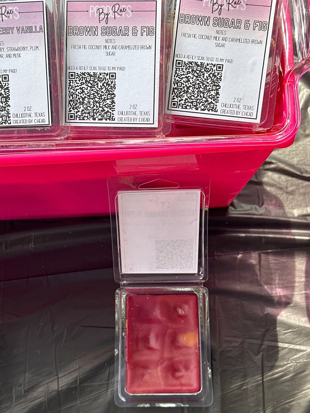 Brown Sugar and Fig 2 Oz Clamshell Wax Tarts Brown Sugar and Fig ...