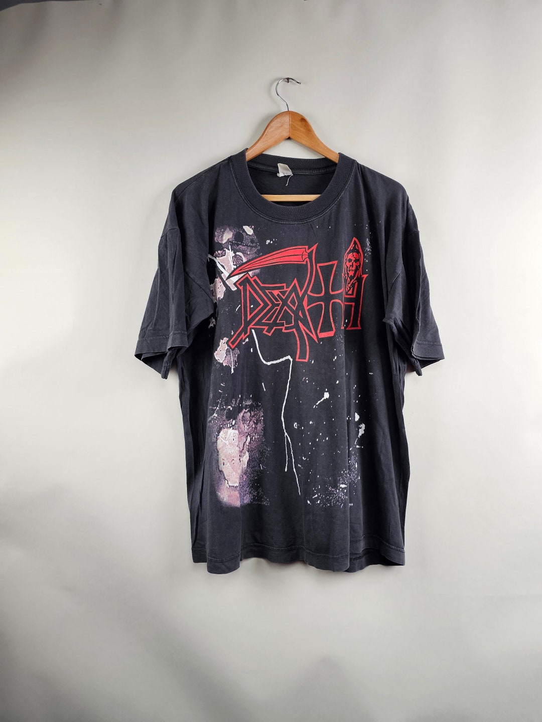 1995 Death Individual Thought Patterns 90s Vintage T Shirt Black Metal ...