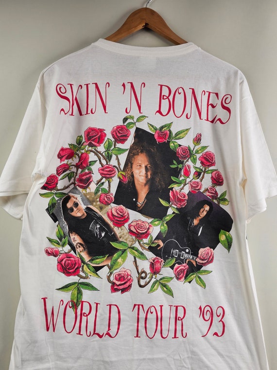 1993 Guns N Roses Skin N Bones World Tour 93' Vintage… - Gem