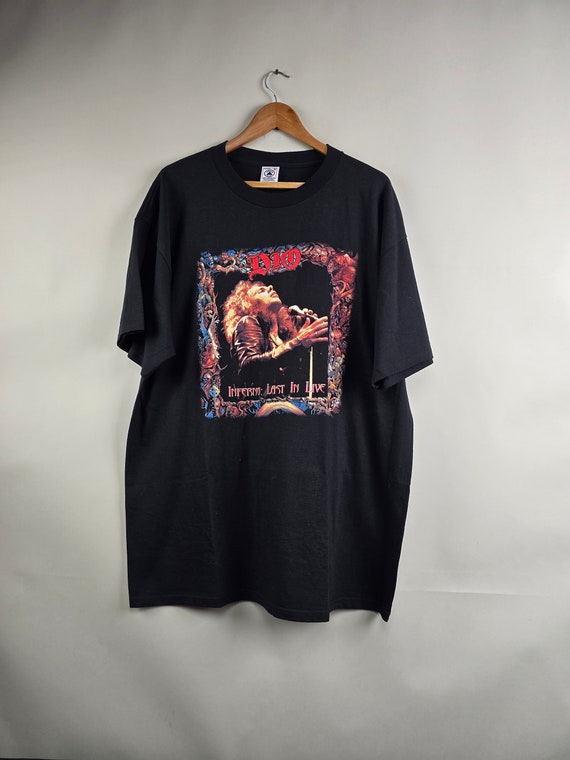 1998 Dio Inferno Last in live Black Sabbath XL 24" 33" - Gem