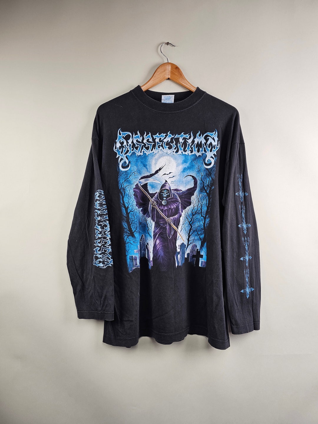 1995 Dissection World Tour of the Light's Bane Long Sleeve T Shirt XL ...