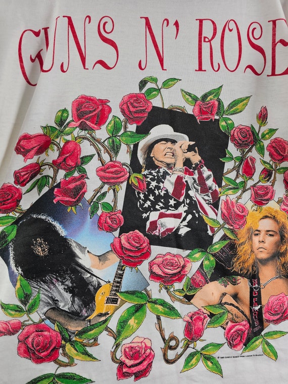 1993 Guns N Roses Skin N Bones World Tour 93' Vintage… - Gem