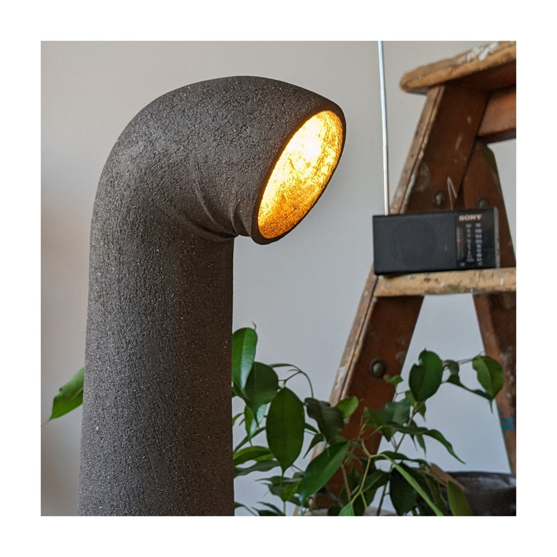 Handmade Ceramic Light With Fabric Braided Cable - Etsy