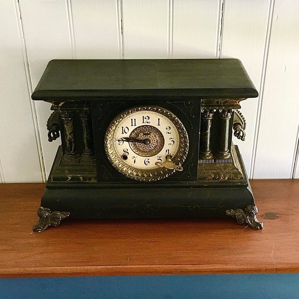 Antique Clock Case Ornate - Etsy