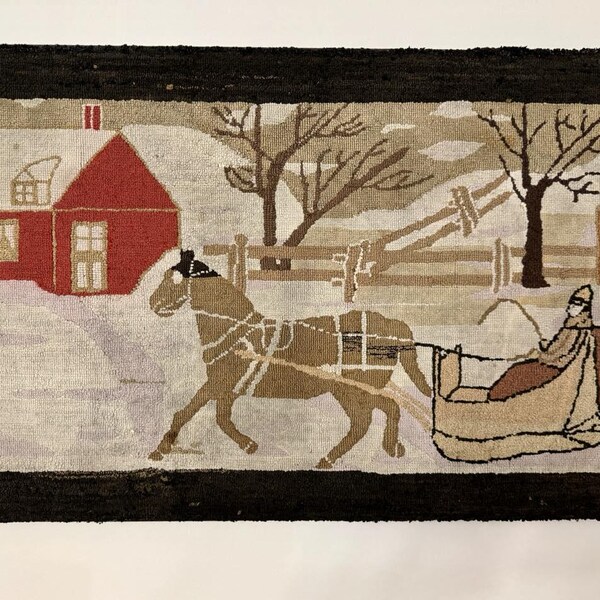 Primitive Hooked Rugs - Etsy