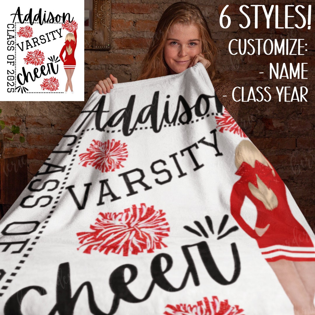 Custom New Cheerleader Gift, Personalized Cheerleader Gift, Varsity ...