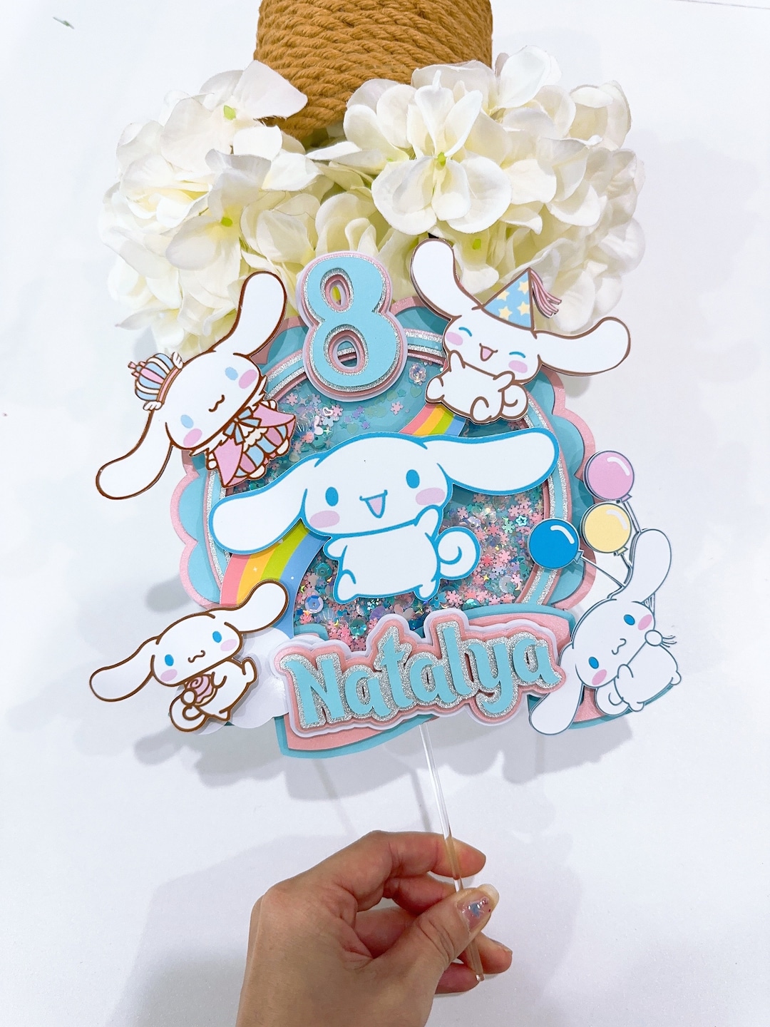 Cinnamon Roll 3D Cake Topper | Birthday Parties | Topper | Kitty ...