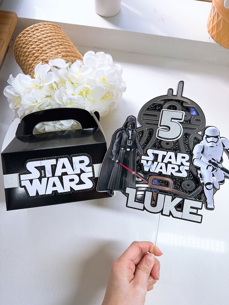 Star Wars 3D Cake Topper | Birthday Cake Toppers - Etsy Australia