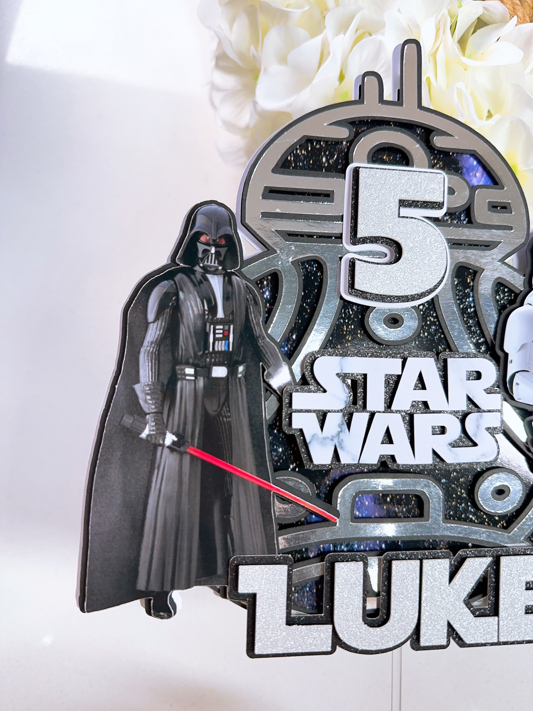 Star Wars 3D Cake Topper | Birthday Cake Toppers - Etsy Australia