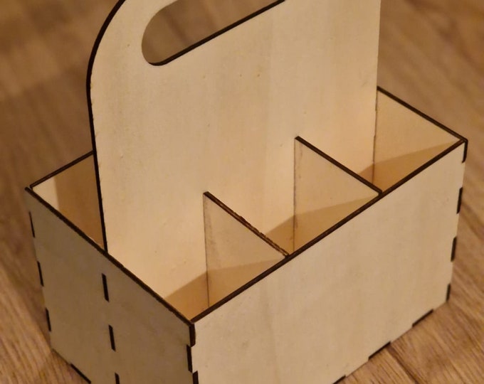Six Pack of Beer Laser Template 3 Mm - Etsy