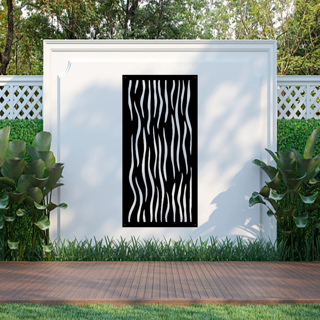 Hen Grass Screen Metal Wall Art, Metal Wall Art, Garden Screens, Garden ...