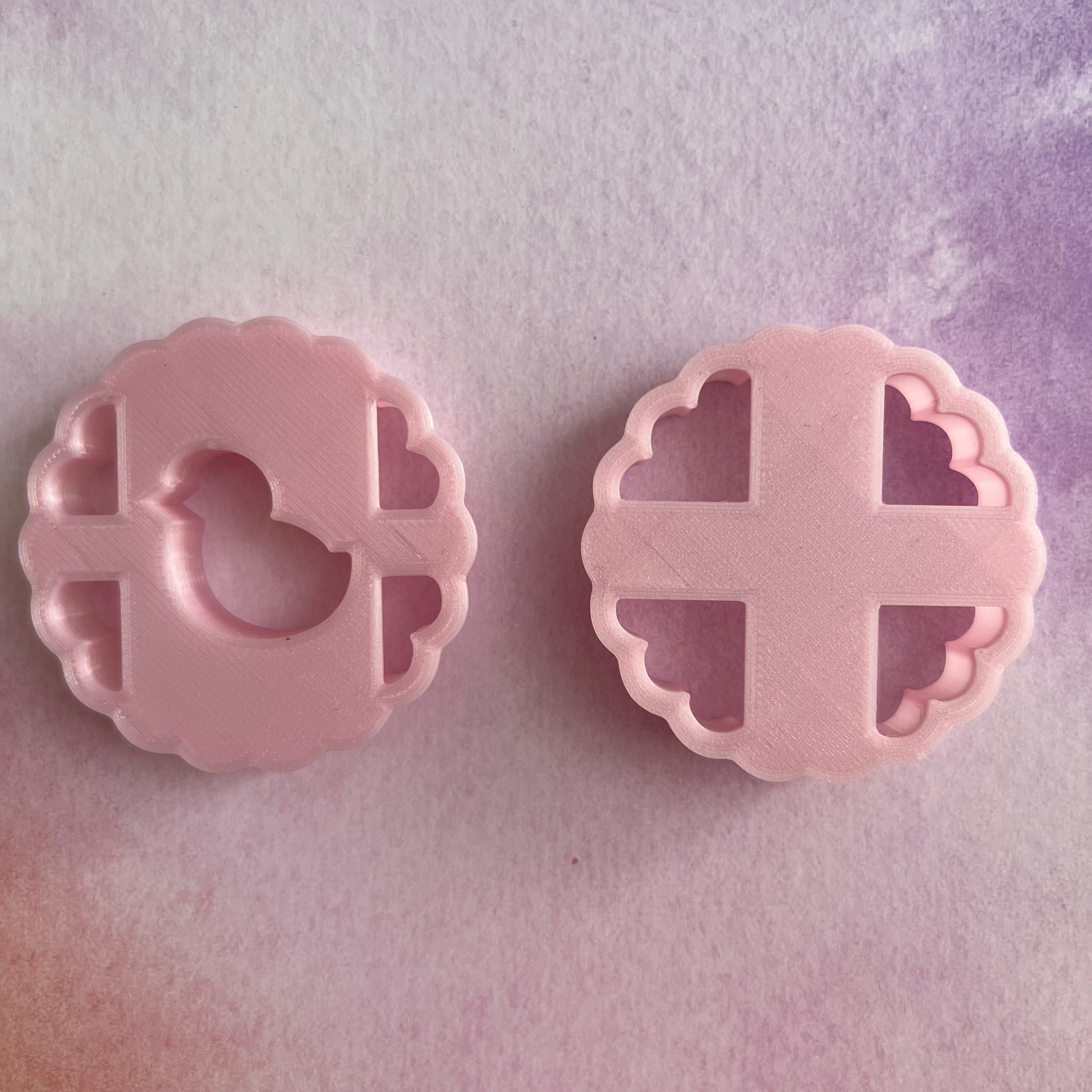 Chick Linzer Cookie Cutters by Treats&prints - Etsy