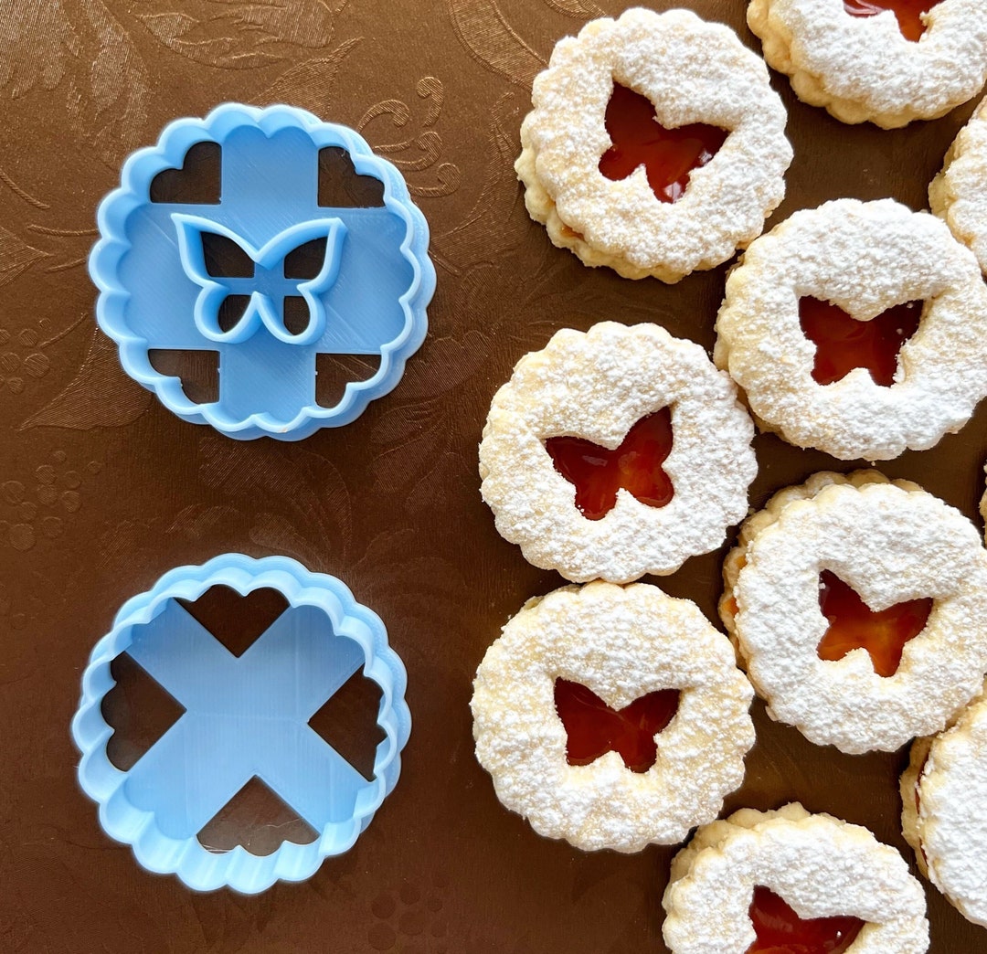 Butterfly Linzer Cookie Cutters by Treats&prints - Etsy