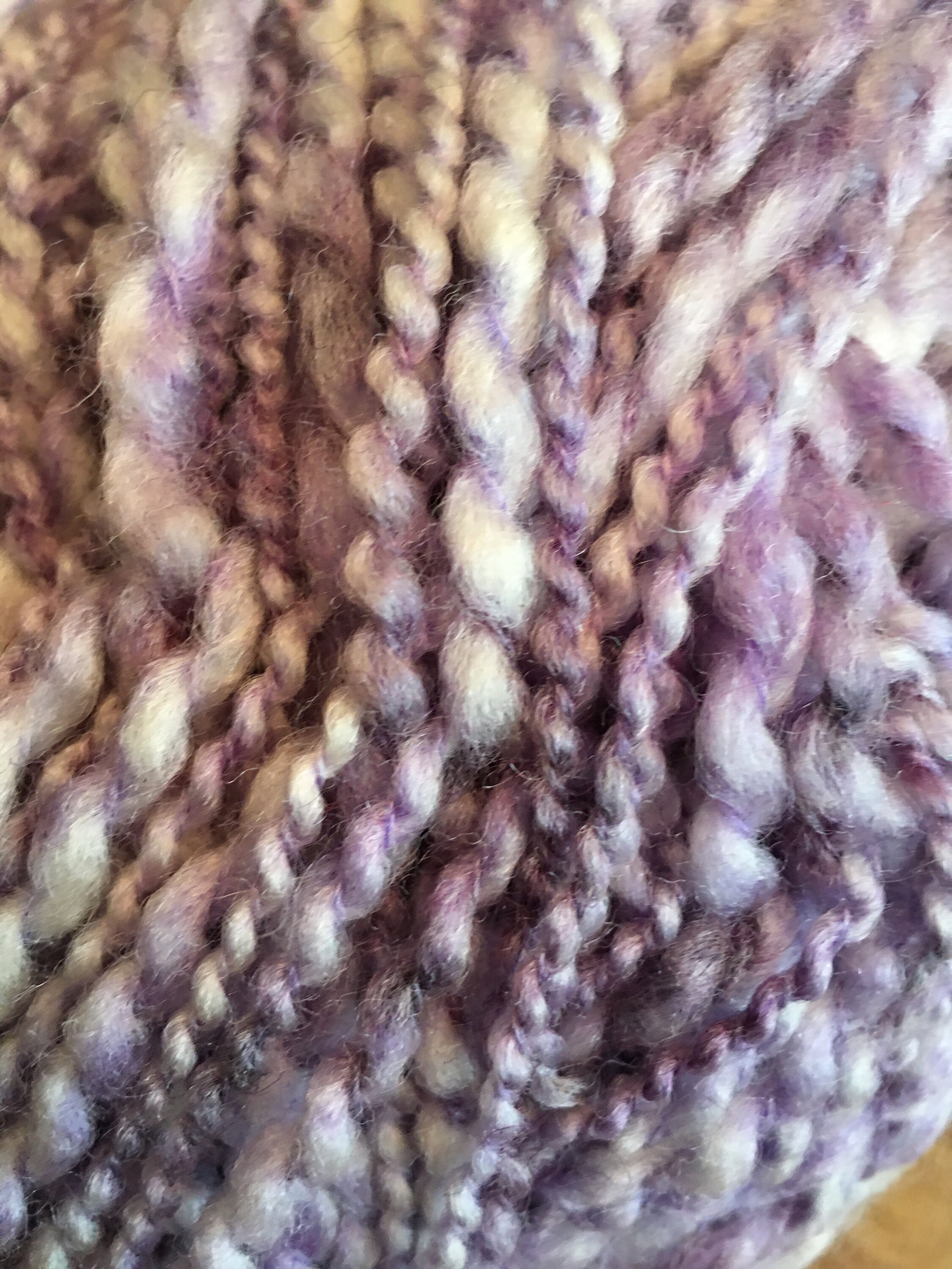 Boucle Yarn 4 New Skeins Color: Lavender & White Ombre - Etsy