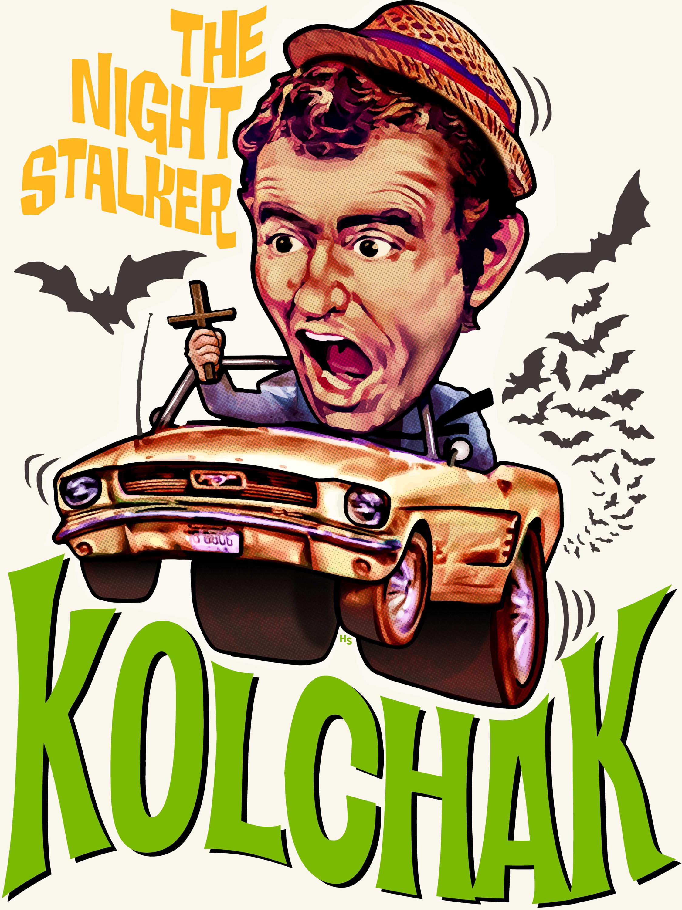 KOLCHAK: THE NIGHT Stalker "mustang" Limited Edition Poster - Etsy