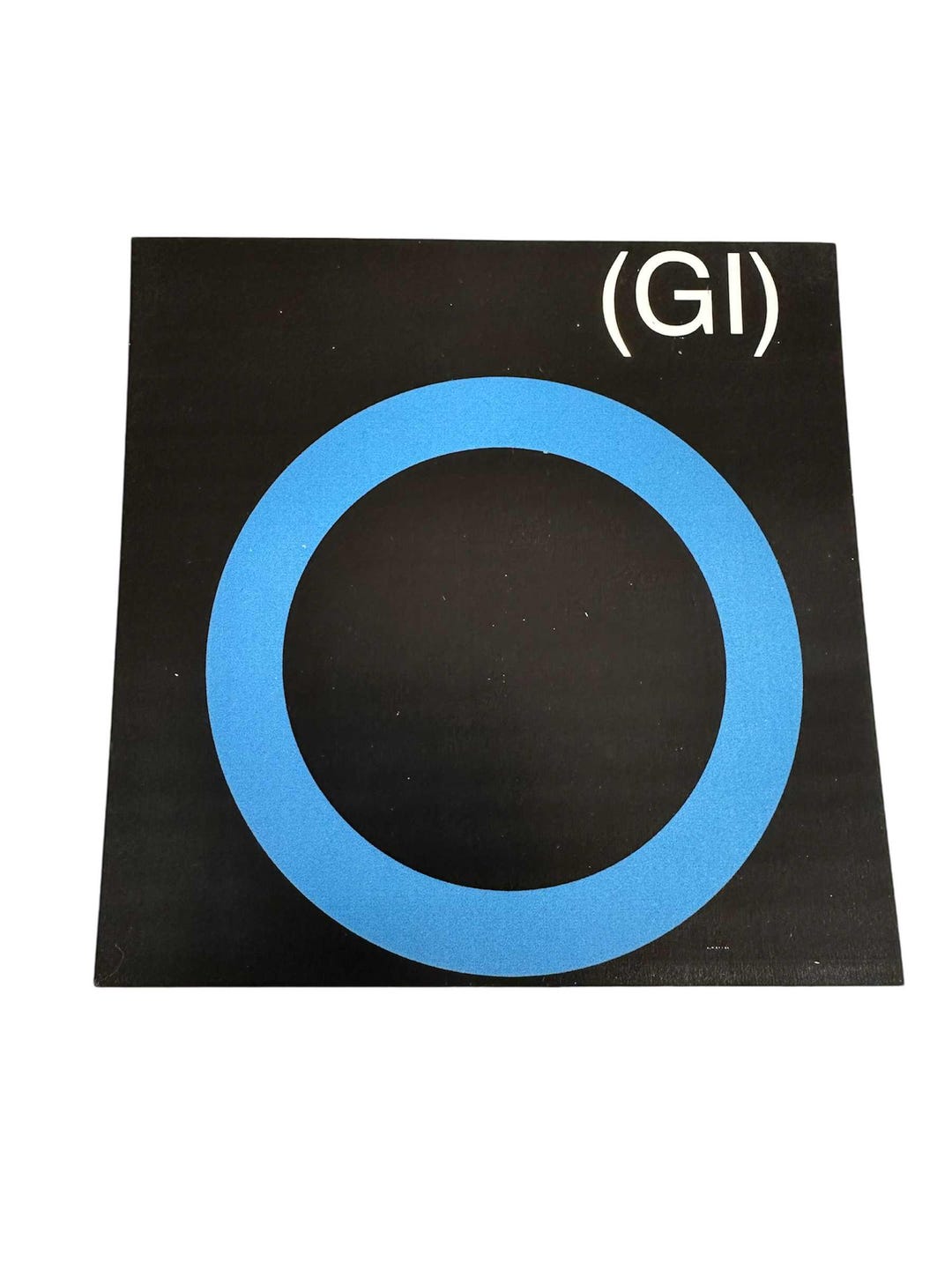 GERMS "g.i." SQUARE STICKER - Etsy
