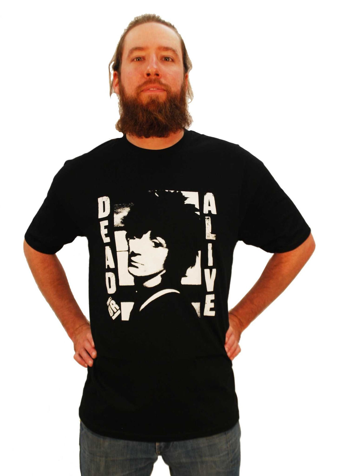 JOHNNY THUNDERS "dead or Alive" T-shirt - Etsy
