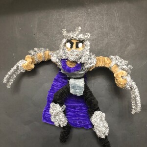 Spooky Ninja Shredding Man Pipe Cleaner Figure - Etsy