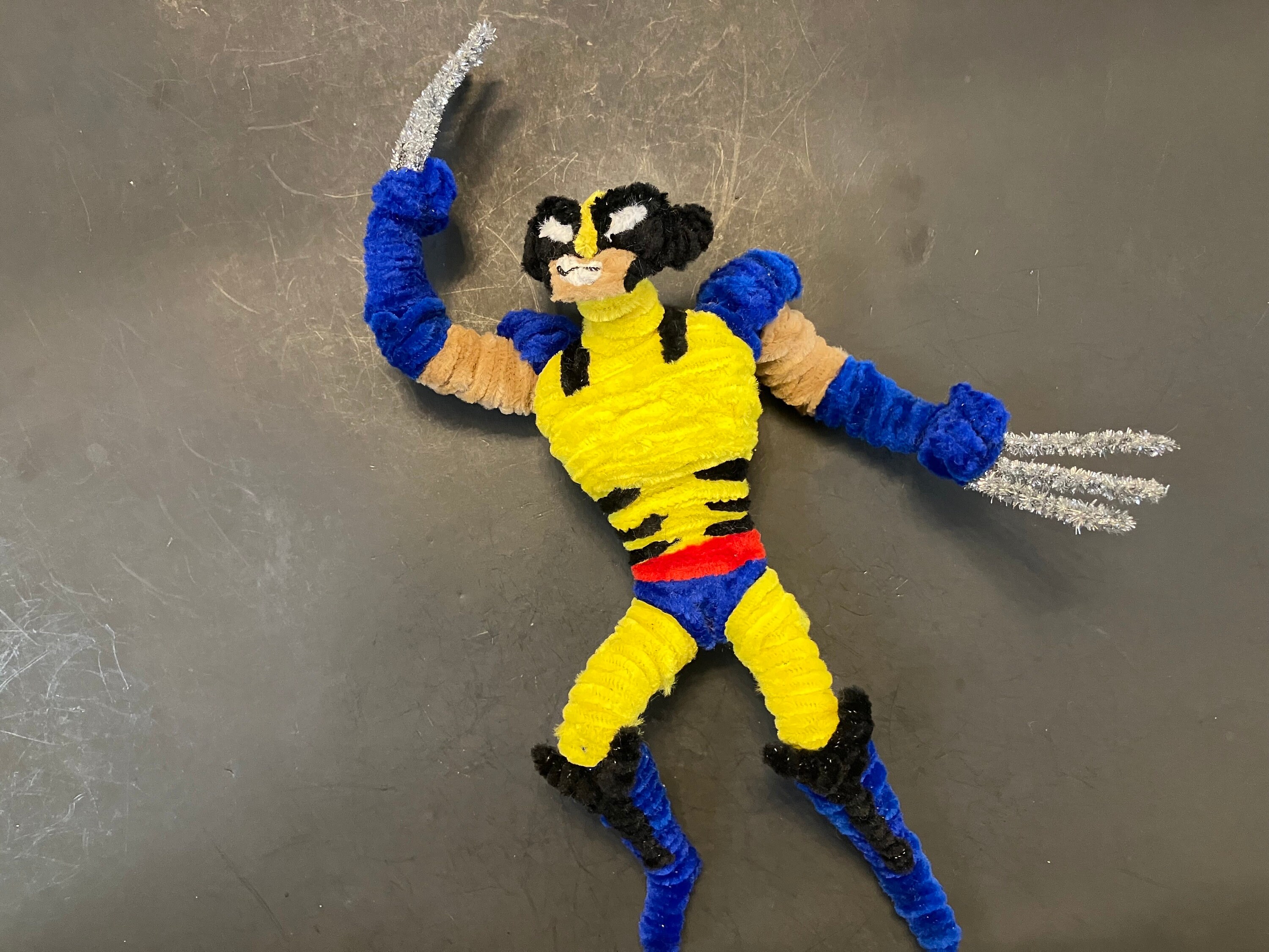 Wolverine Inspired Figure - Etsy