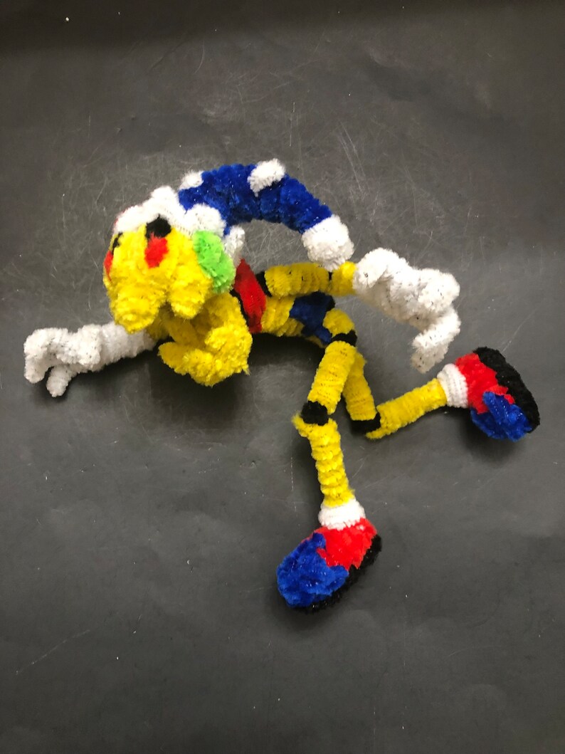 Fark Electric Jester Inspired Pipe Cleaner Figure - Etsy