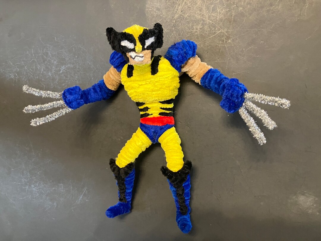 Wolverine Inspired Figure - Etsy