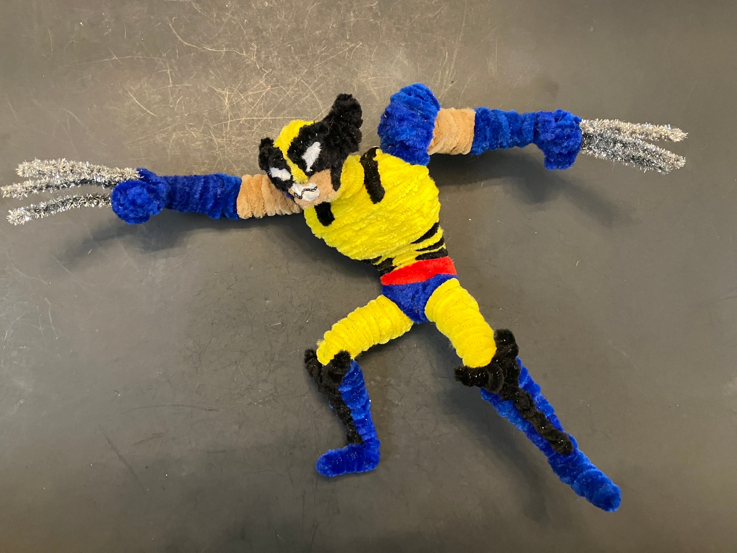 Wolverine Inspired Figure - Etsy