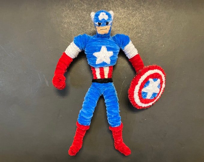 Captain America Commission - Etsy