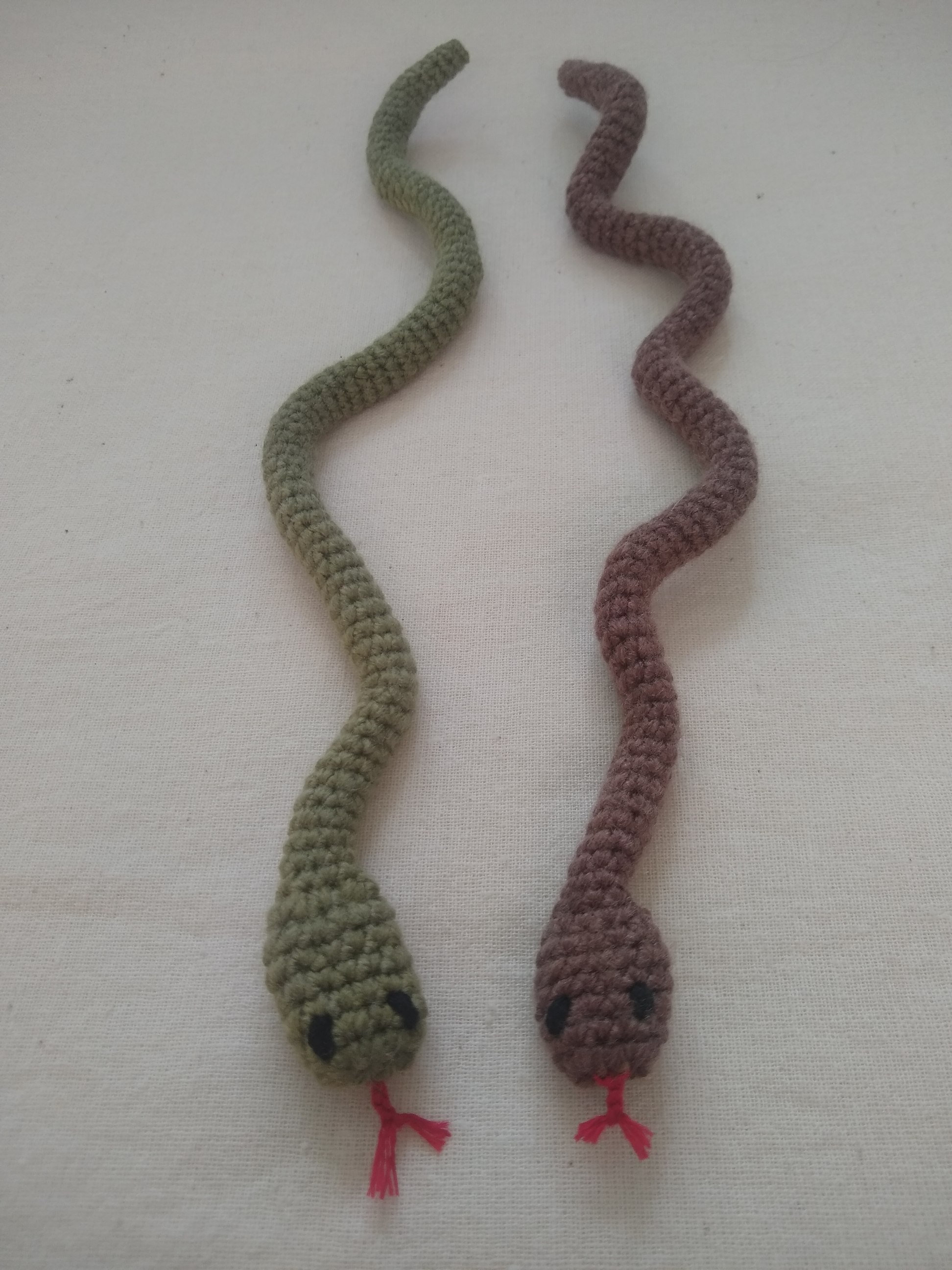 Snake Crochet Pattern (small & Poseable) - Etsy