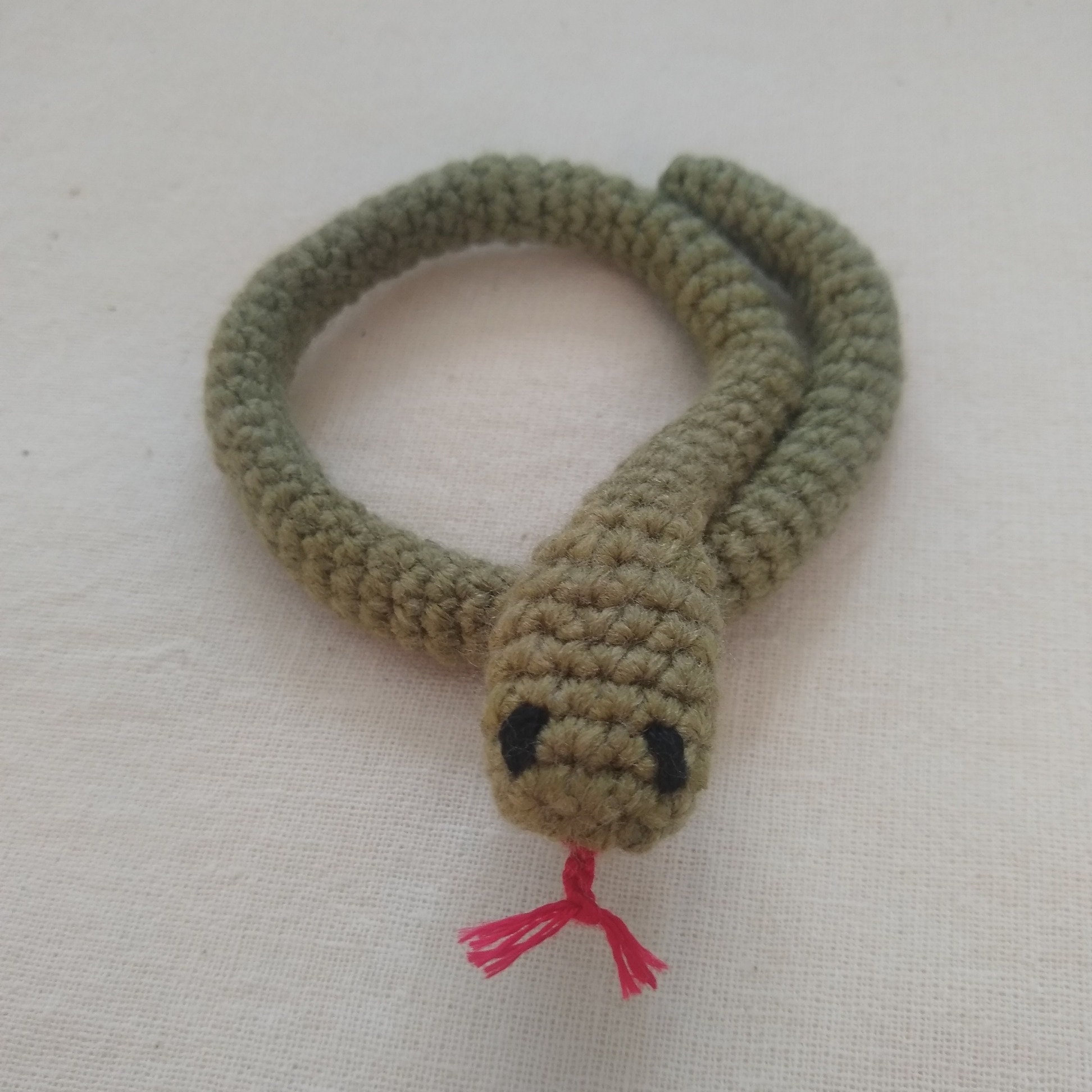 Snake Crochet Pattern (small & Poseable) - Etsy