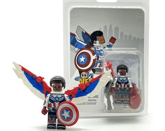 Captain America Costume Sam Wilson | Etsy