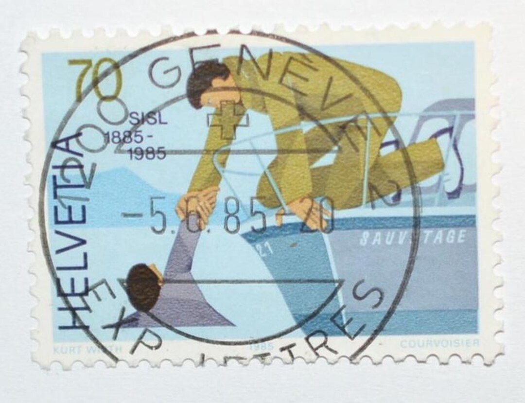 Switzerland, Helvetia Centenary of Lake Geneva International Life ...