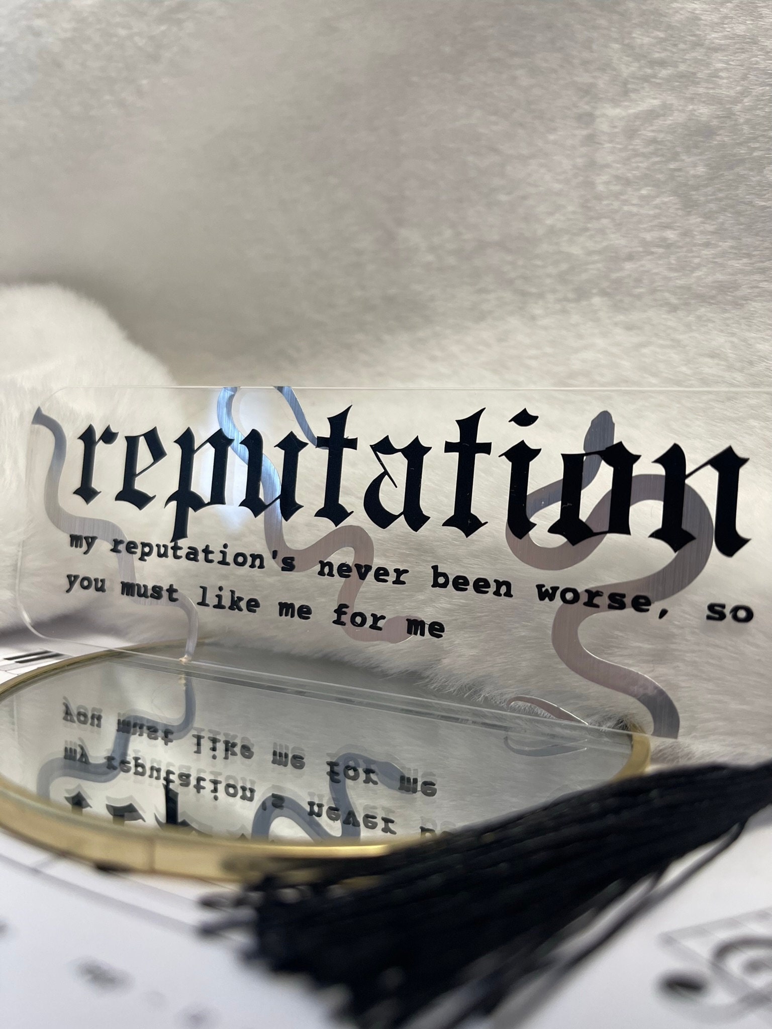 Bookmark Reputation Inspired by Taylor Swift - Etsy