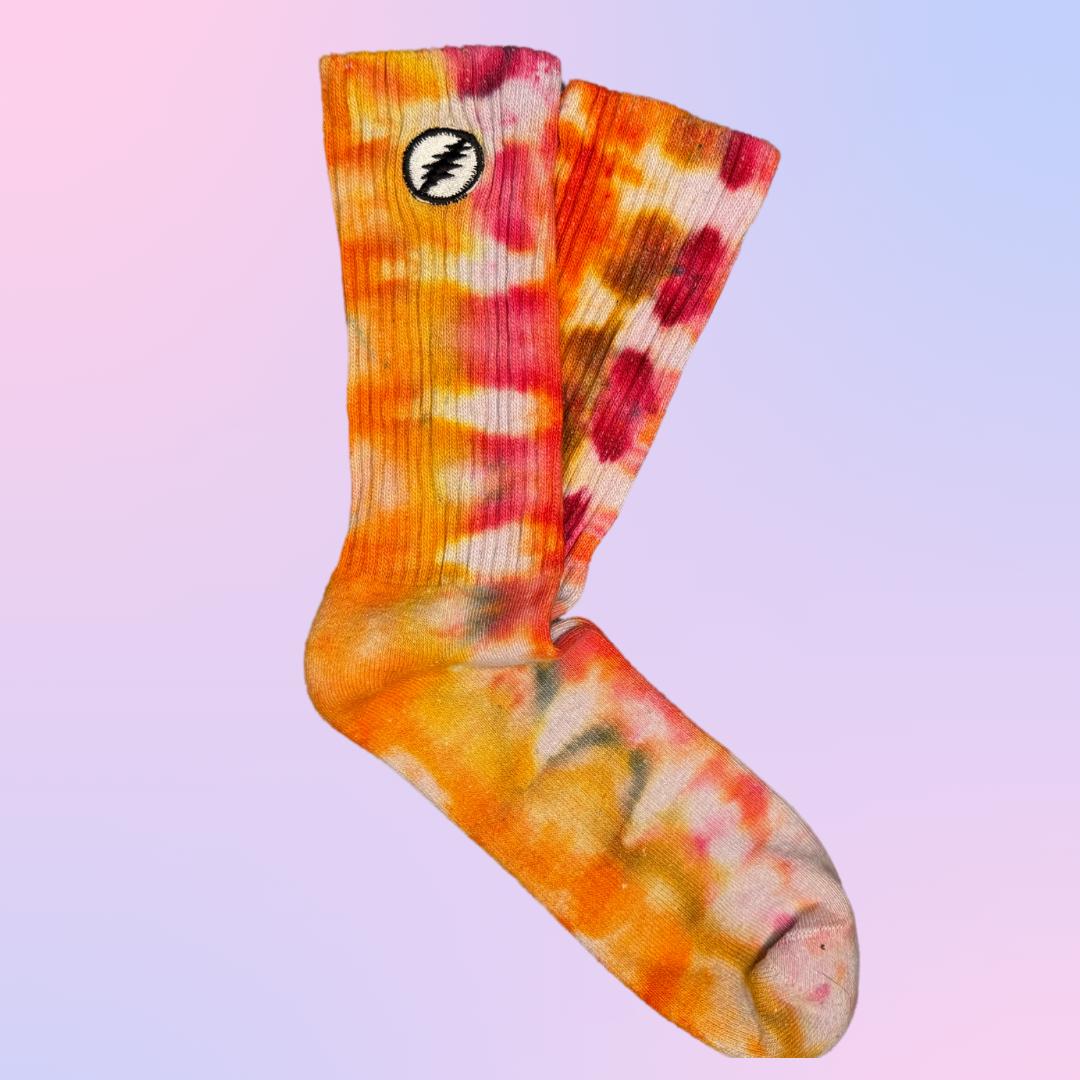 Grateful Dead Bolt Dyer’s Choice Crew Sock - Etsy