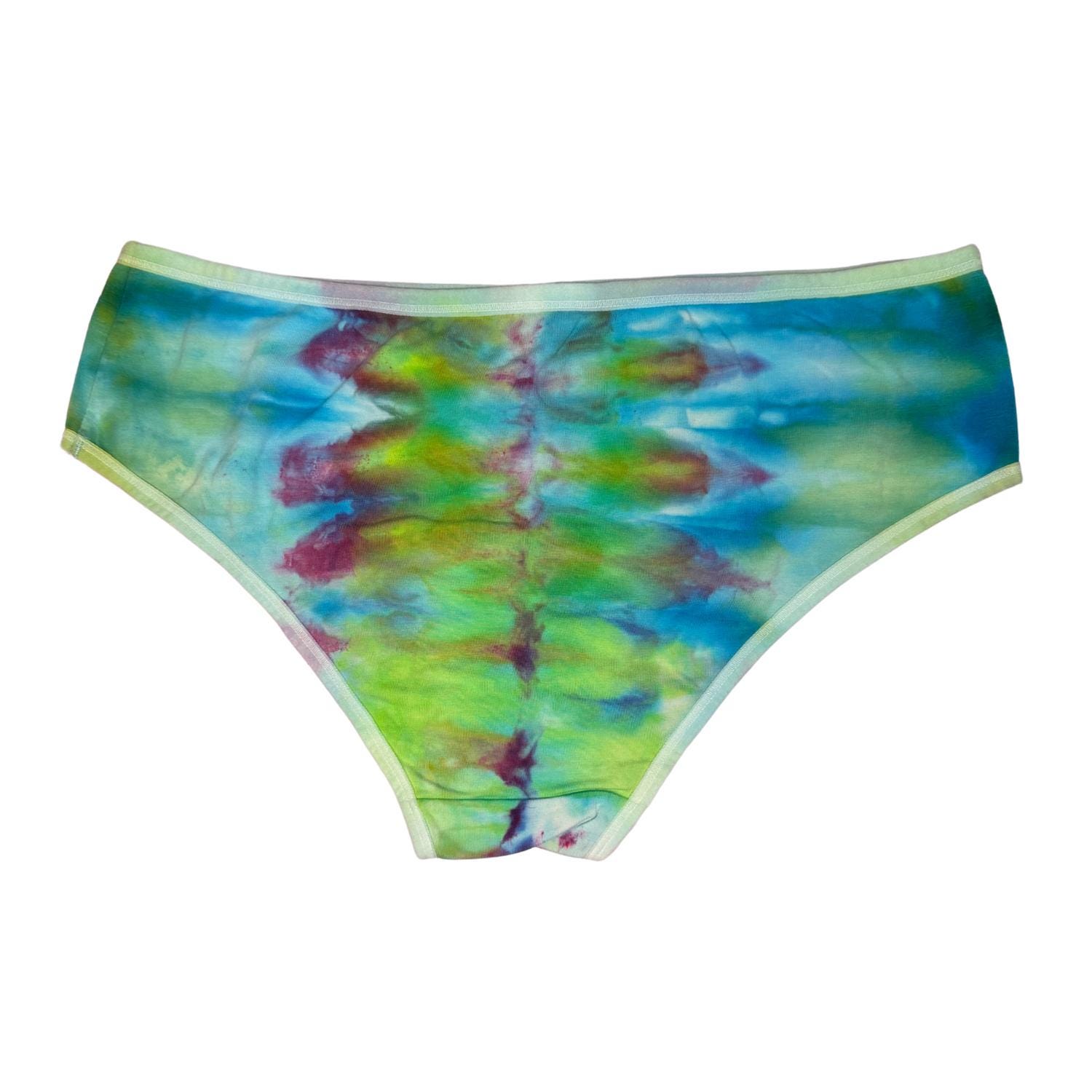 Billy Strings Red Daisy Tie Dye Cotton Cheeky Underwear Mermaids Dream ...