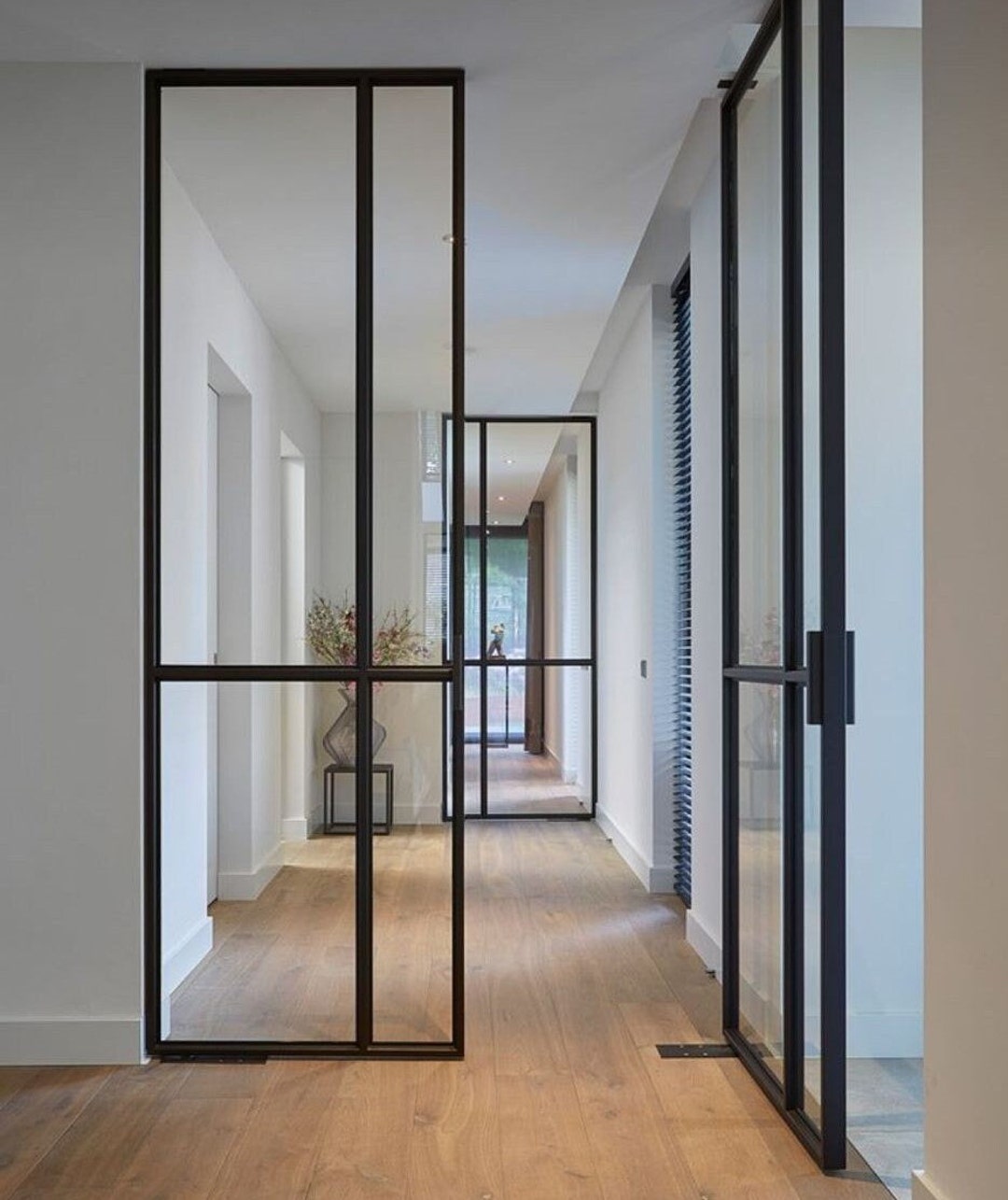 Bespoke Steel Pivot Door: Loft Style Fire Rated Glass Door - Etsy